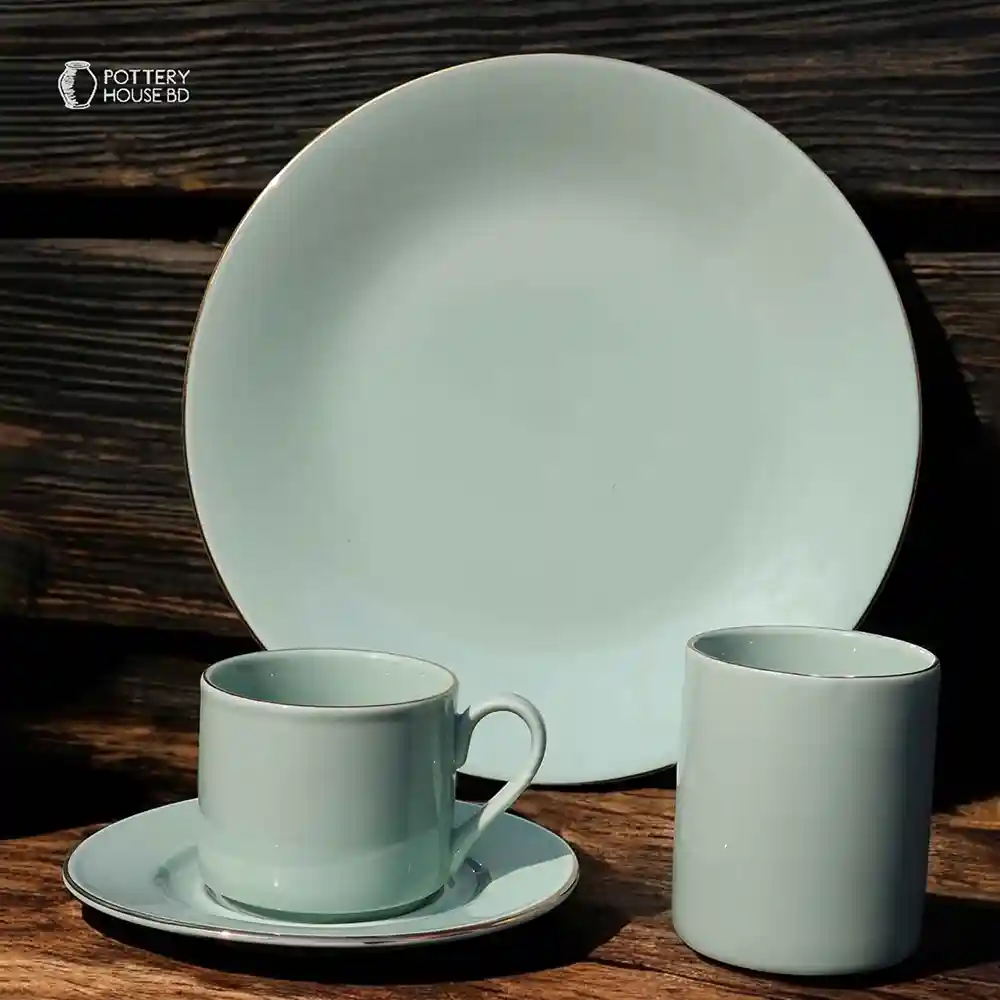 Lunch Set 4 Pcs | Pottery House BD